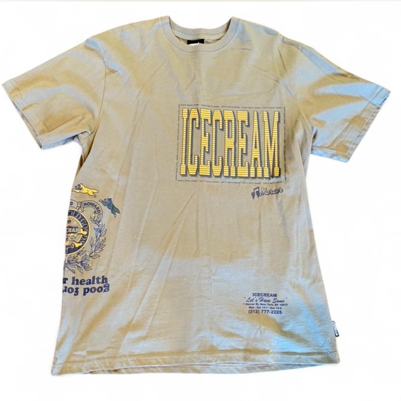 Shirts | Large Icecream For A Richer Fuller Life Cotton Tee Shirt ...